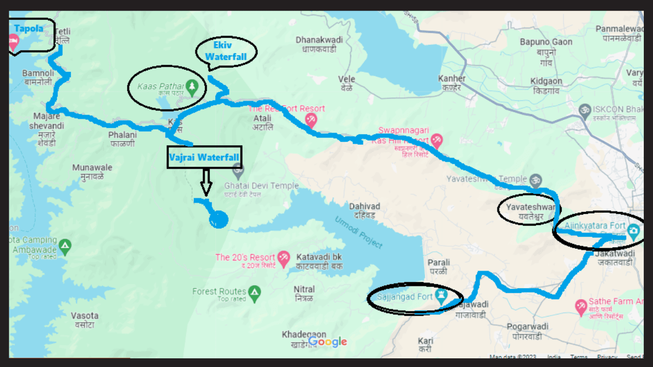 Top 9 places to visit near Kas Pathar | Kaas Plateau