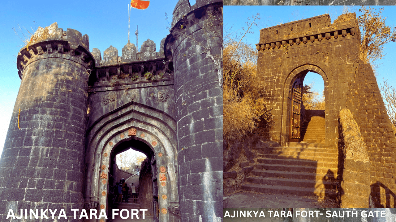 Beautiful view of Ajinkyatara Fort - Kas Pathar Flower Valley